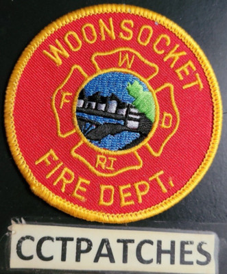 WOONSOCKET, RHODE ISLAND FIRE DEPARTMENT PATCH RI | eBay