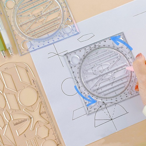 Angle Geometric Drawing Template Circle Maker Drawing Ruler ...