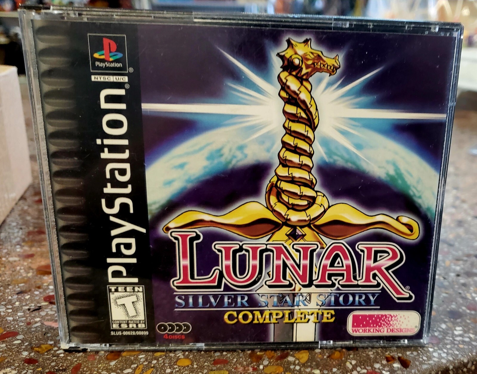 Lunar: Silver Star Story Complete (PlayStation 1 PS1 2002) GAME + CASE ...