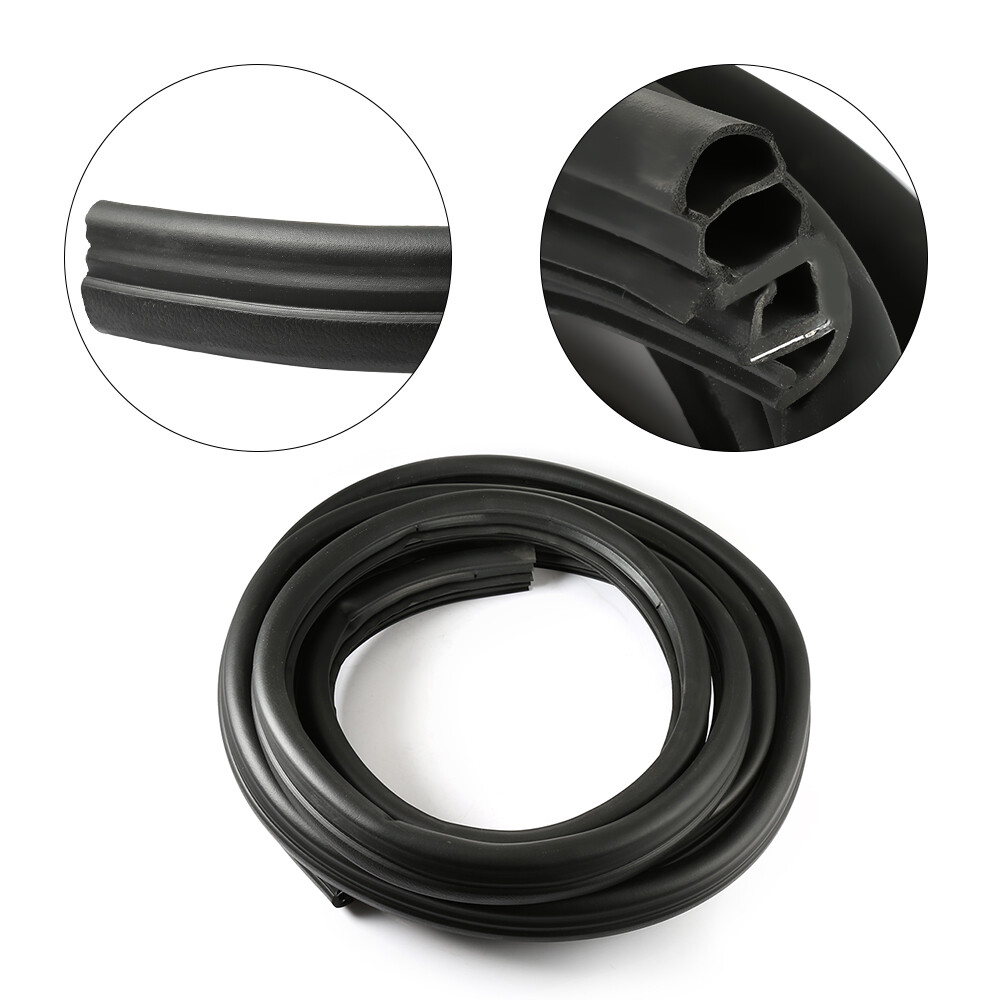 Front L+R Door Weatherstrip Rubber Seal 1555296 4.2m For Ford Transit ...