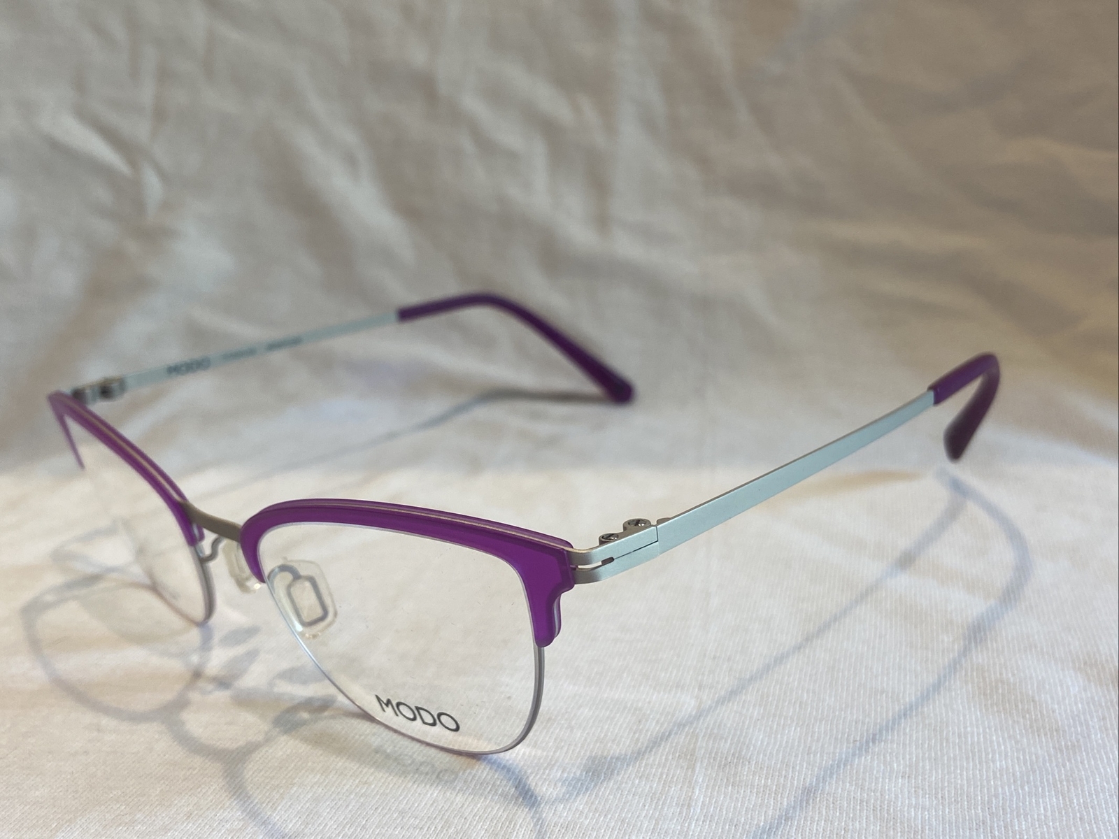 Modo Titanium Model 4078 47[]21-138 DPUR Eyeglasses Frames | eBay
