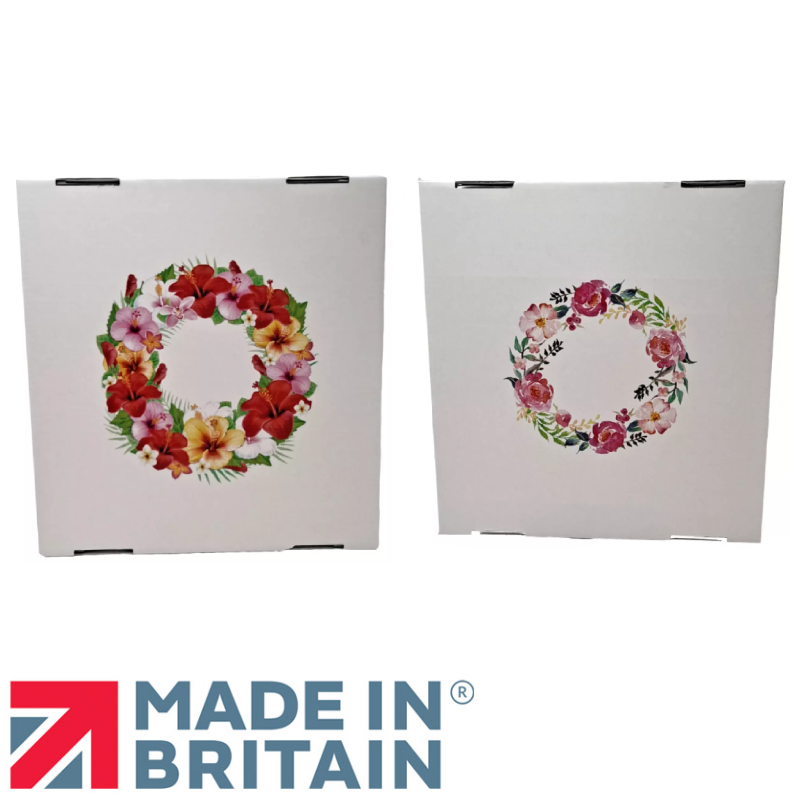 Storage Box With Lid For Wreaths