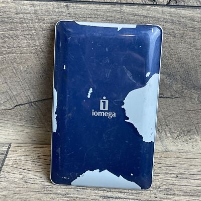Iomega eGo RPHD-TG Blue USB 2.0 2.5" Portable External Hard Drive For ...
