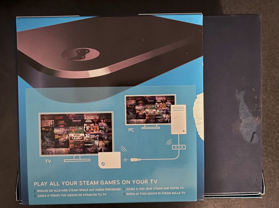 Valve Steam Link Streaming Device - Black (1003) w/ All Accessories - OPEN BOX | eBay