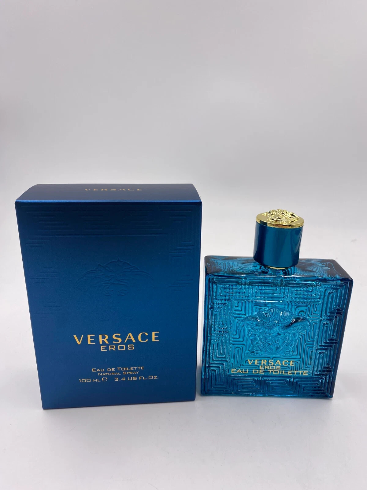 Versace Eros by Gianni Versace 3.4 oz EDT Cologne for Men New In Box