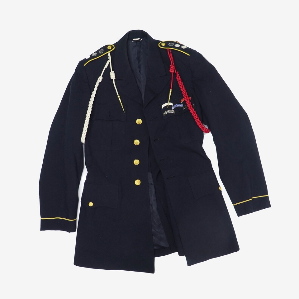 VINTAGE ORIGINAL BAND UNIFORM WOOL COAT SIZE 36 EXTRA LONG 1984 | eBay