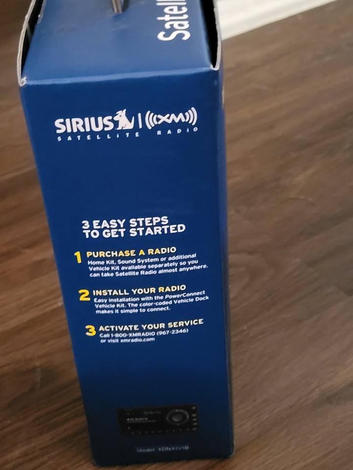 Sirus XM Radio Onyx Car & Vehicle Satellite Radio Receiver "New In Box ...