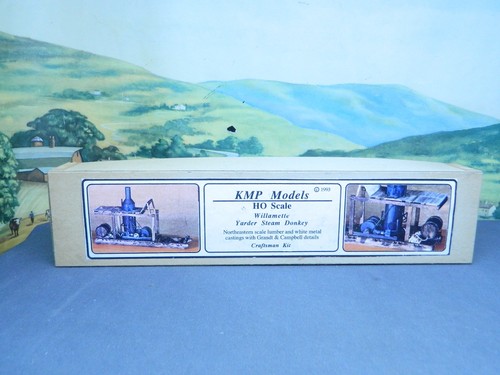 HO Kit Craftsman KMP Models WILLAMETTE YARDER STEAM DONKEY New in Box ...