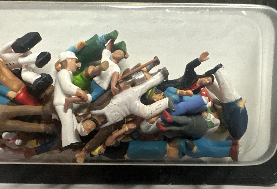 Model Power HO Scale Painted Figures / 36 Count #5799 | eBay