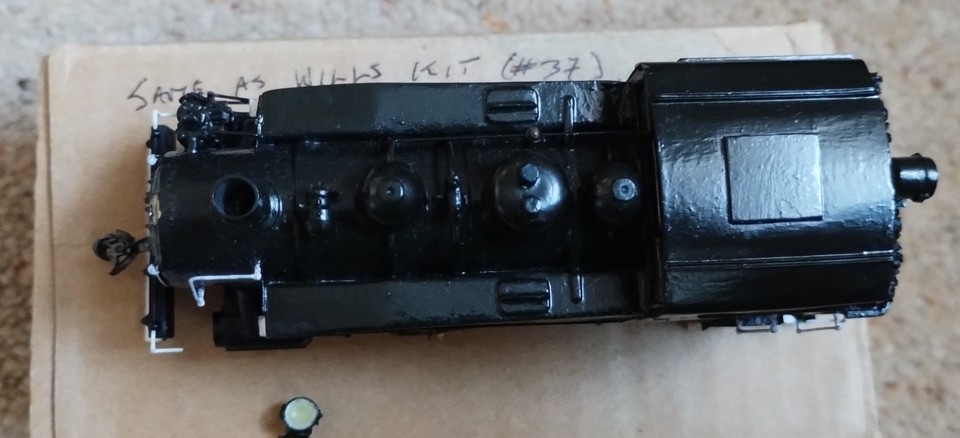 USA 0-6-0T Built-up Kit US Transportation Corps Custom Painted Tank ...