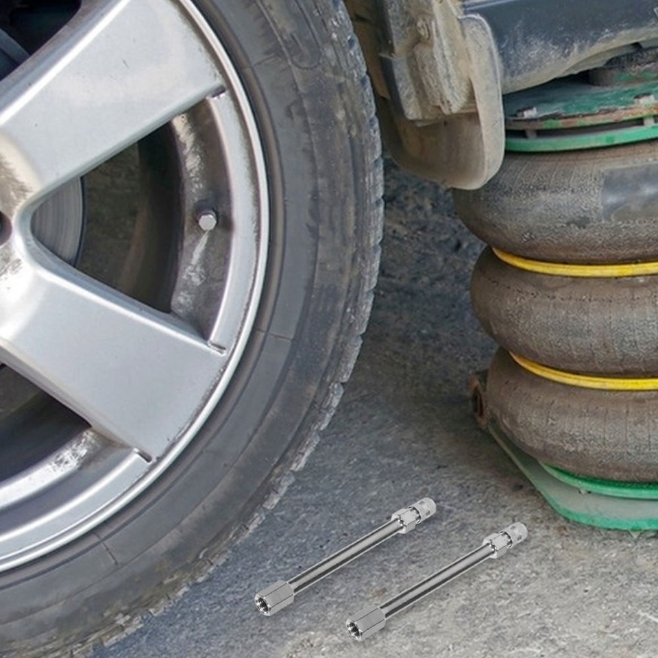 4 Pcs Tire Inflation Extension Rod Valve Tube Stem Extenders Kit Car | eBay