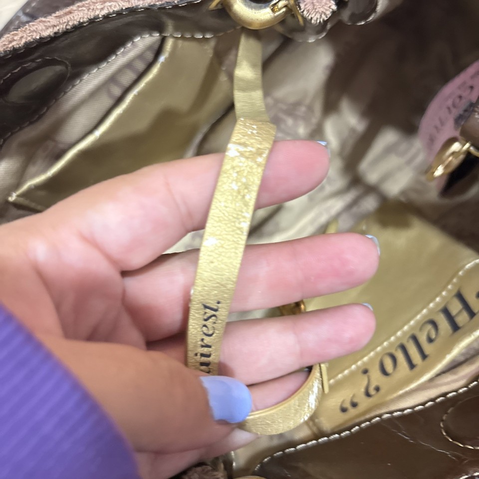 Vintage Juicy Couture Y2K Velour Bag W/ Logo Charm | eBay