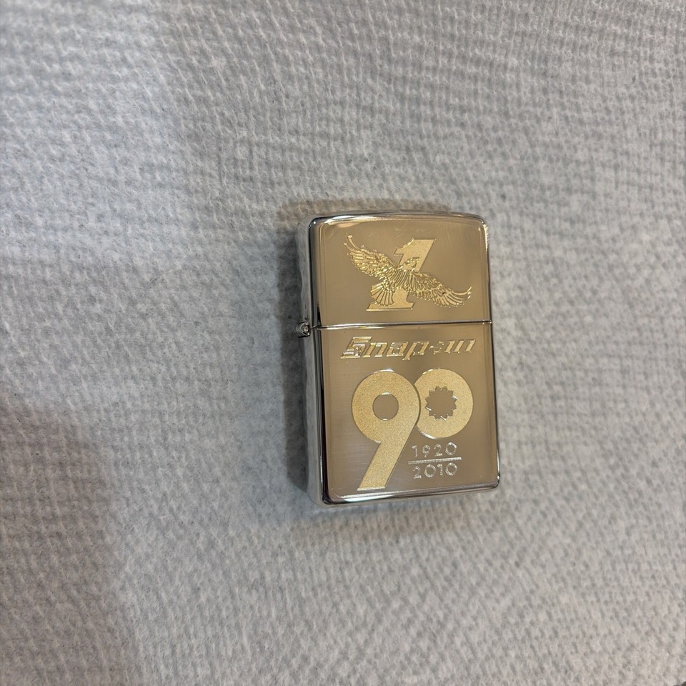 New snap on tool 90th anniversary zippo lighter 2009 limited edition ...