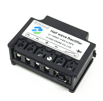 A-ONE CRANE Half wave rectifier U=600V I=6A at 60℃ Motor brake ...