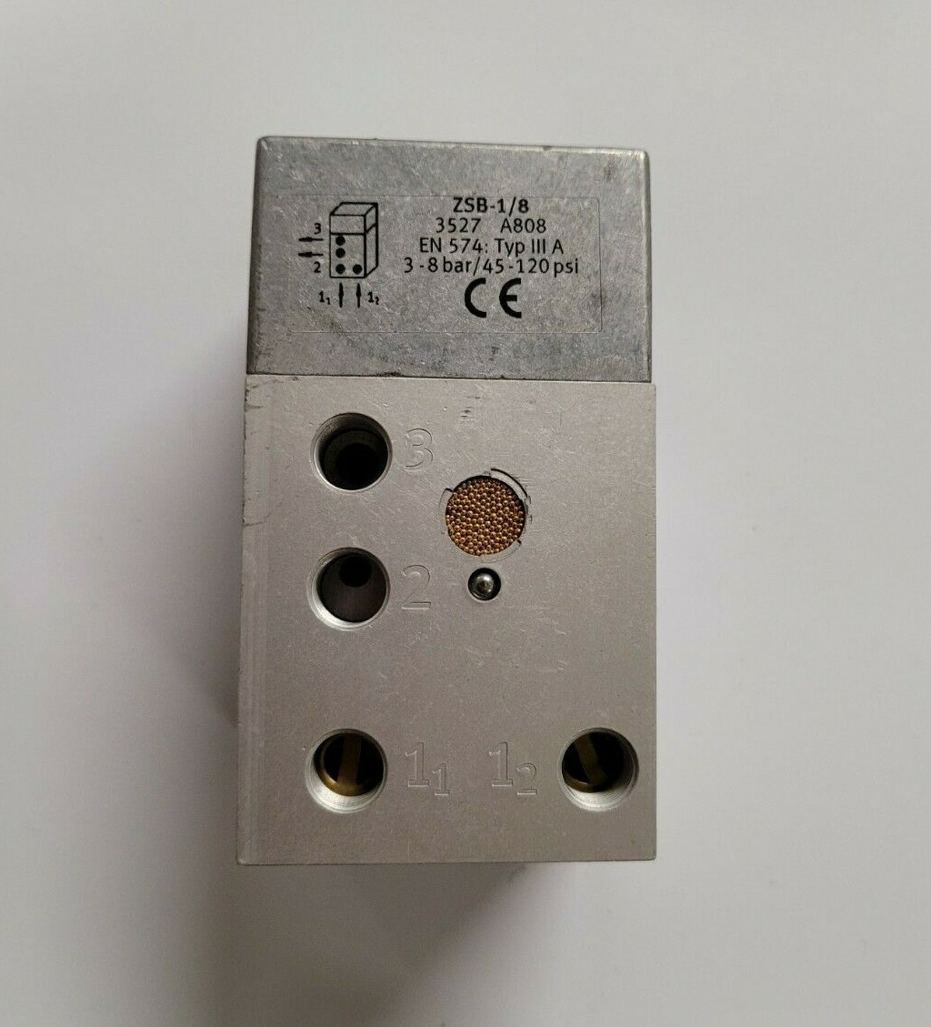 Festo Zsb-1/8 3527 Two-Hand Control Block - - Worldwide Mwst for sale ...