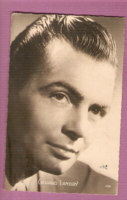 Gérard LANDRY carte postale vintage CINEMA Ed.O.P. . ph.-Star* | eBay