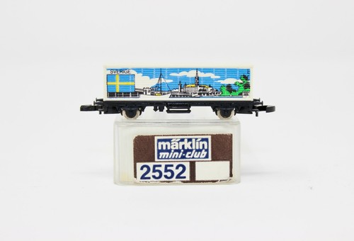 Z Scale Marklin Flag Series 2552 SWEDEN (SVERIGE) Box Car LNIB | eBay ...