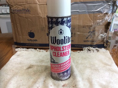 NEW Vintage Woolite Upholstery Cleaner, classic can NEVER SPRAYED 100% ...