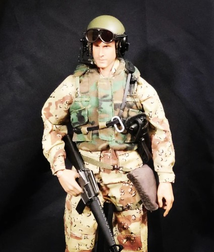 1/6 US Army M1A1 DESERT STORM CVC TANKER BANDIT JOE'S CUSTOM | eBay
