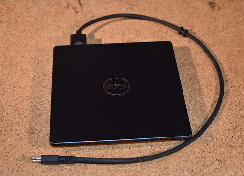 Dell K01B External Optical Drive DVD/CD Enclosure Caddy w/ eSATA cable ...