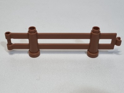 Lego Duplo Piece Fence Barrier Fencing Fencing Brown Farm | eBay