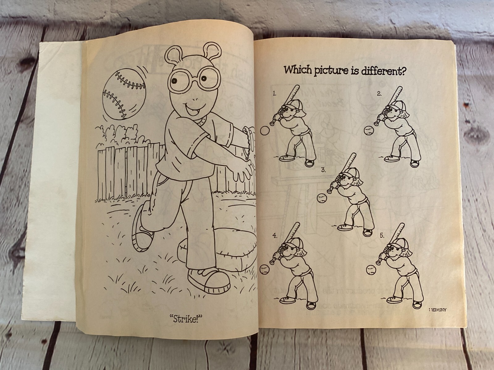 Arthur Jumbo Color & Fun Book 2006 Mark Brown by Bendon Publishing ...