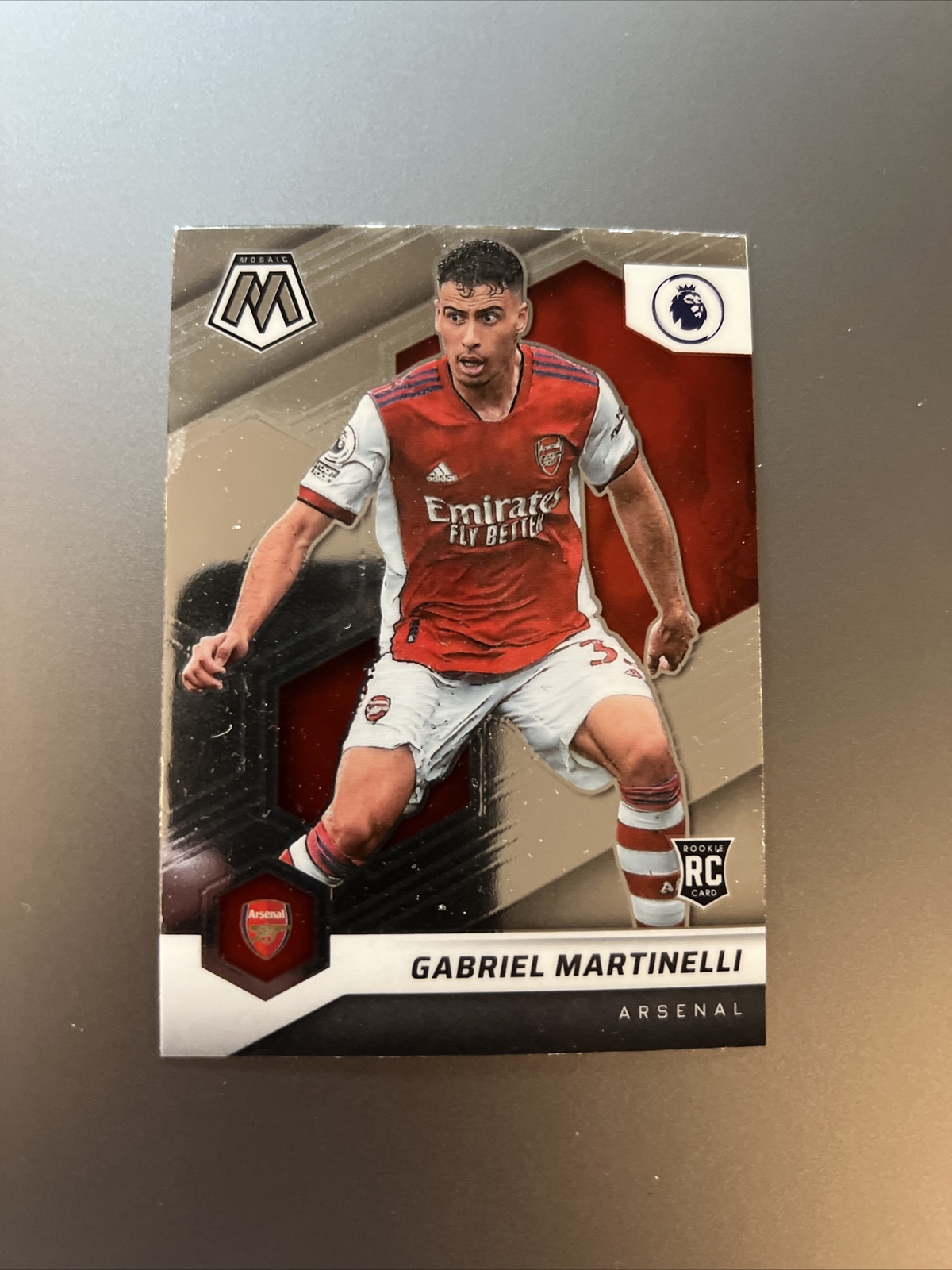 2021-22 Panini Mosaic #65 Gabriel Martinelli Rookie RC Arsenal | eBay