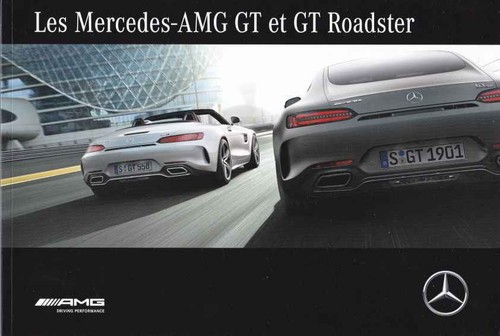 Catalogue Brochure Mercedes AMG GT / Roadster / GTR 04/2017 France | eBay