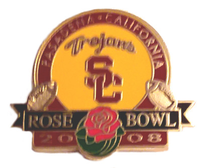USC Pins Rose Bowl 2008 University Of Southern California Trojans Pins ...