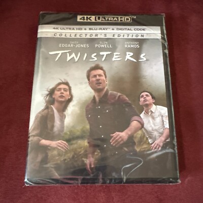 Twisters - Collector's Edition 4K Ultra HD + Blu-ray + Digital 4K UHD ...
