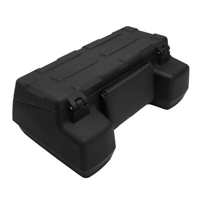 ATV Rear Passenger Backrest Seat Rack Cargo Storage Helmet Trunk Box ...
