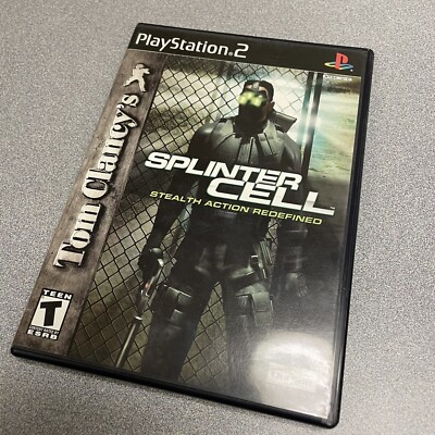 Tom Clancy's Splinter Cell (Playstation 2 PS2) Complete Black Label ...