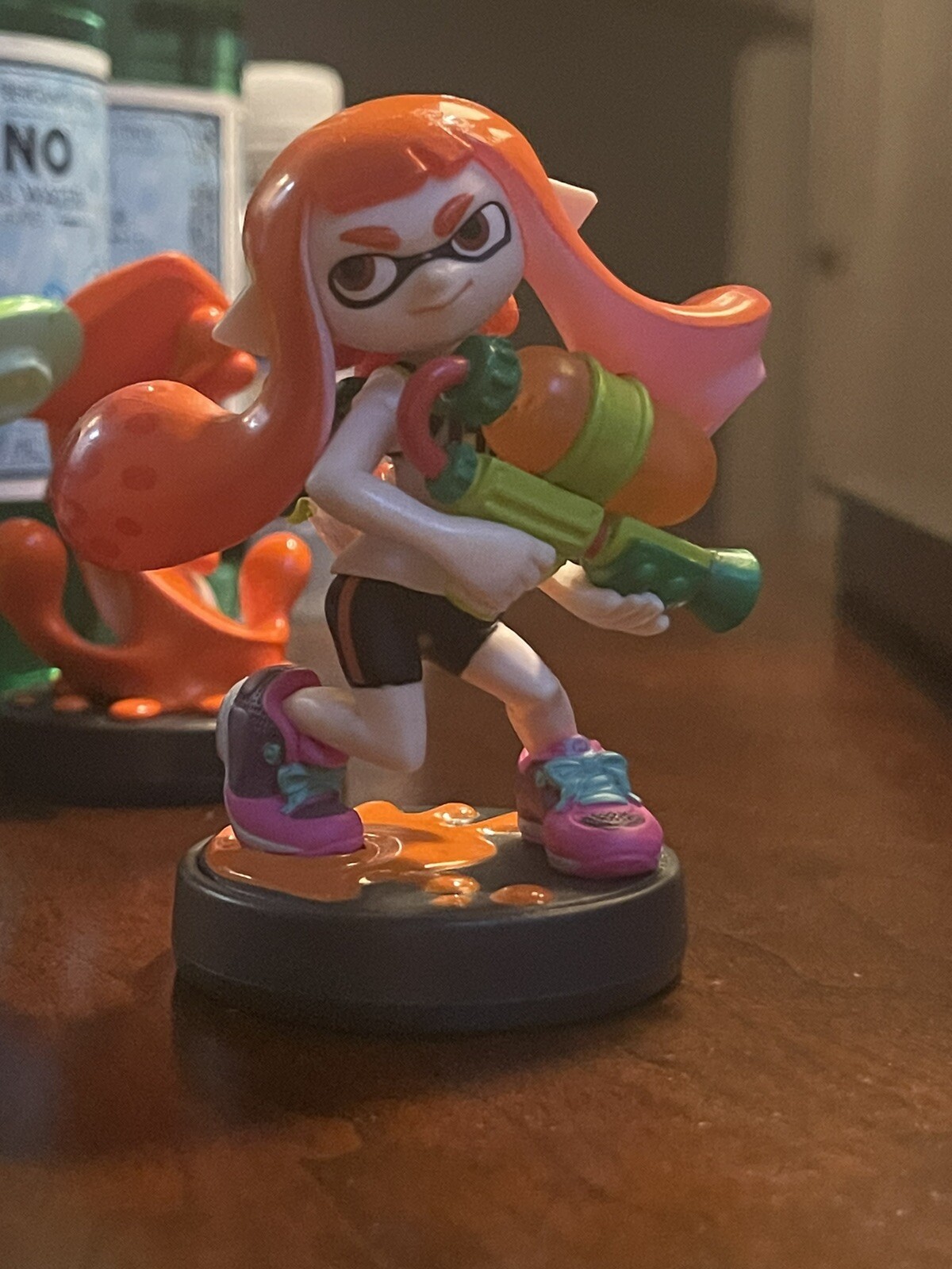 AMIIBO Splatoon Inkling Girl Orange Hair Nintendo Wii Switch | eBay
