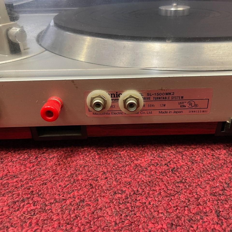 Technics SL-1500 MK2 Quartz Direct Drive Turntable Simulated Wood | eBay