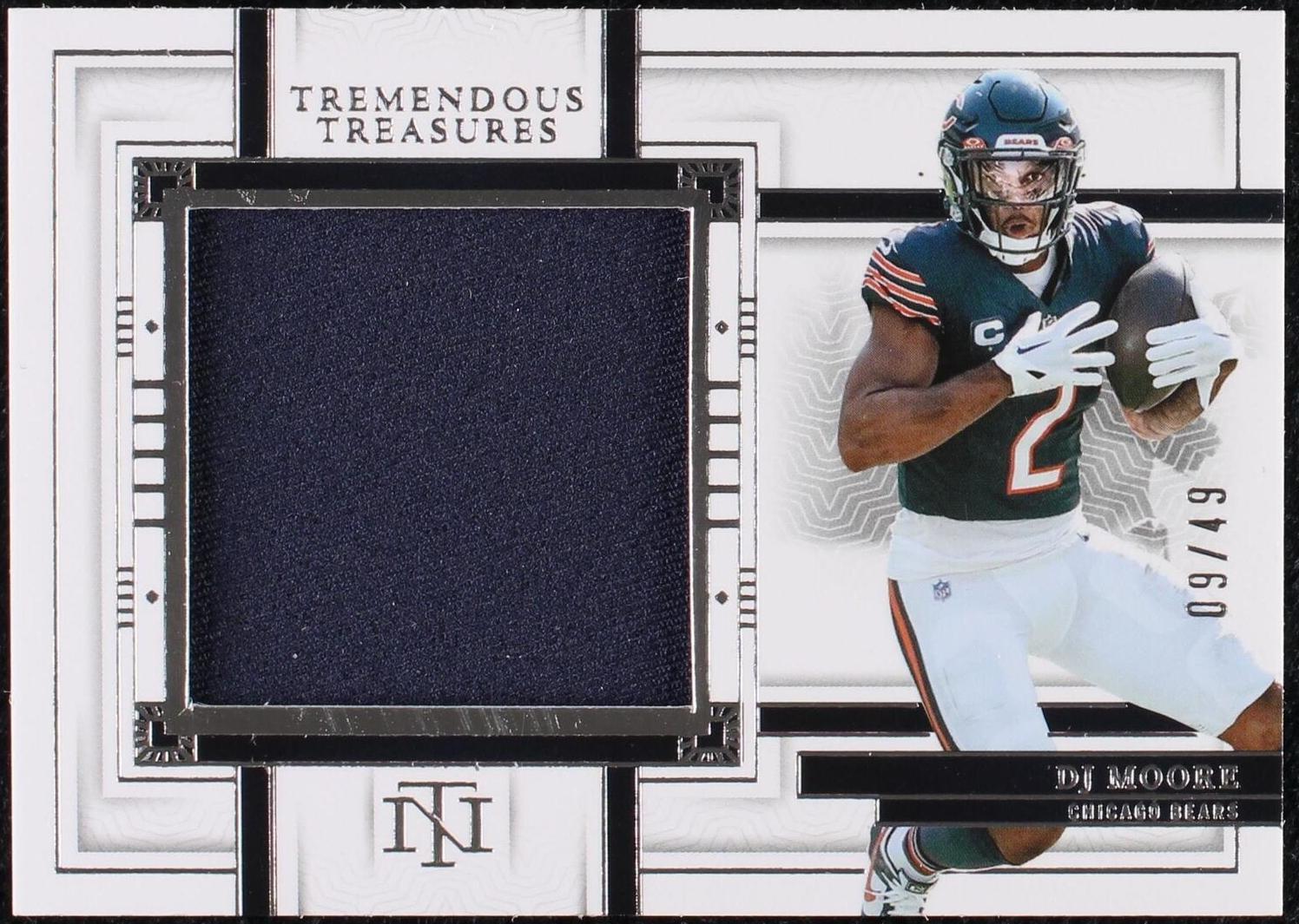 2023 Panini National Treasures - Tremendous Treasures D.J. Moore #TRE ...