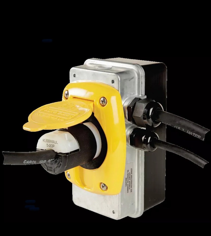 Kussmaul 091-55-20-120 Super Auto Eject- 20Amp, 120VAC - Yellow Cover ...