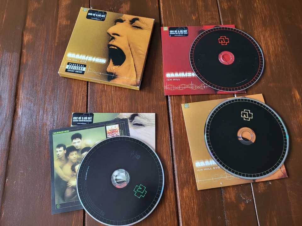 Rammstein Rare CD/DVD Set Ich Will | eBay