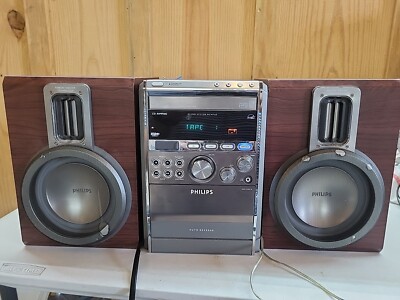 Philips MCM760 Hi-Fi Stereo Micro System & Phillips FWB-MC760 Speakers ...