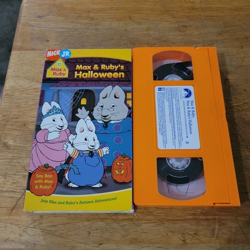 MAX & RUBY: MAX & RUBY'S HALLOWEEN ANIMATED VHS VIDEO 6 EPISODES NICK ...