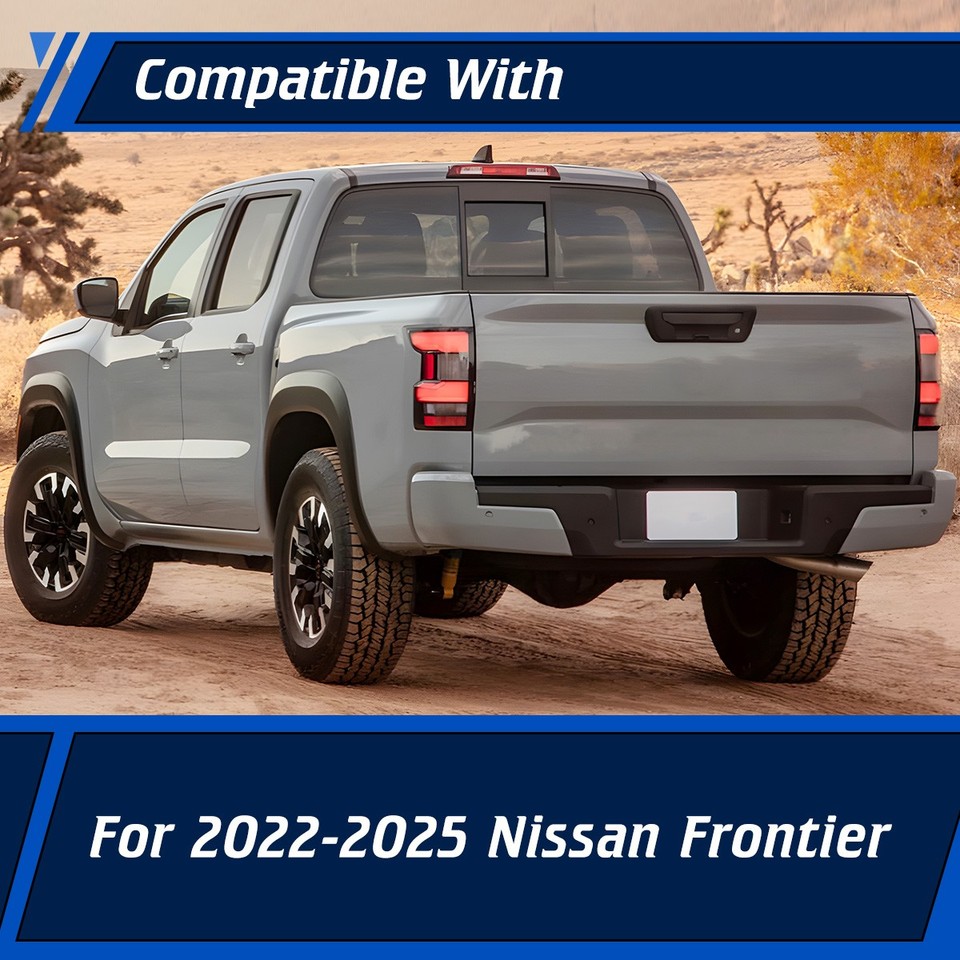 Textured Rear Bumper For 2022 2023 2024 2025 2026 Nissan Frontier Back ...