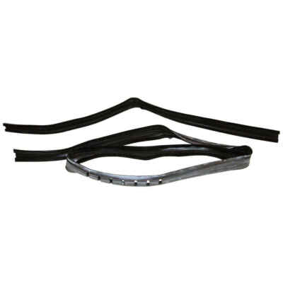 Felt Glass Run Window Channel Kit 2 Pcs for 68-83 Jeep CJ5 movable vent ...