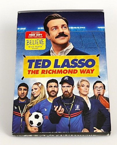Ted Lasso: The Richmond Way New DVD Boxed Set, Eco Amaray Case MINT ...