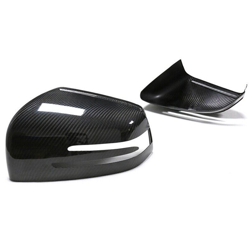 For Mercedes-Benz W204 W176 W212 A45 C63 Real Carbon Fiber Side Mirror ...