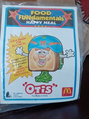 Mcdonald's Happy Meal Food Fundamentals Otis the Sandwich 1992 | eBay