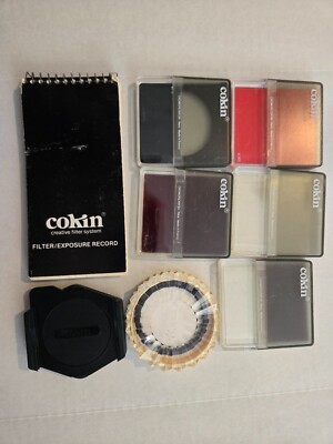 ** Lot Of 5 Vintage Cokin Filters Camera Filters with 55 mm and 58mm ...