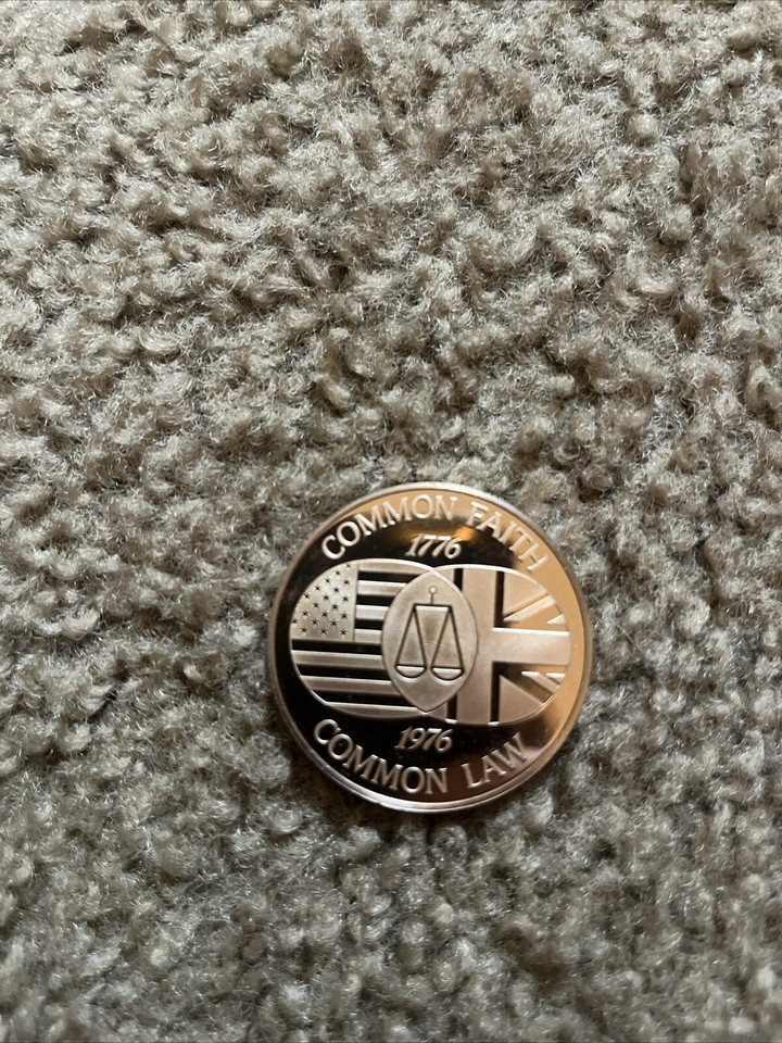 American Bar Association ABA Common Law Common Faith Coin Medal Lawyer ...
