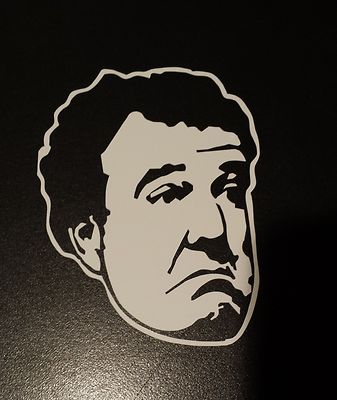 Jeremy Clarkson Top Gear Figure Car Vinyl Window Decal Sticker Macbook ...