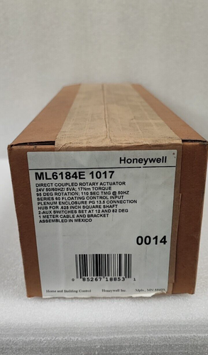 Honeywell ML6184E1017 DIRECT COUPLED ROTARY ACTUATOR 24V 50/60HZ 5VA | eBay