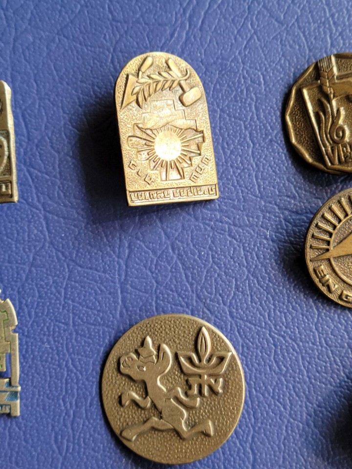 LARGE LOT OF RARE VINTAGE ISRAELI ZIONIST HEBREW PINS BADGES | eBay