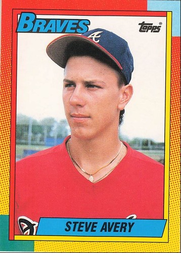1990 Topps Traded Steve Avery Atlanta Braves #4T | eBay